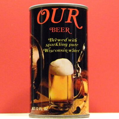 Our Beer S/S 12 oz Can Huber Brewing Company Monroe 53566 Wisconsin ...