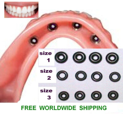Selection of 3 sizes rubber o-rings replacement for Micro Mini Dental ...