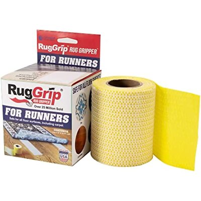 Rug Grip Rug Gripper Tape for Area Rugs and Runners, Non-Slip Carpet ...