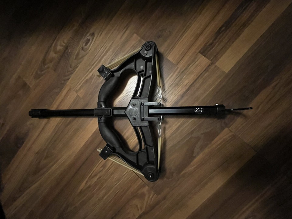 Compound Bow 60LBS Slingshot Catapault Semi Auto Shoots 8mm Steel Balls ...