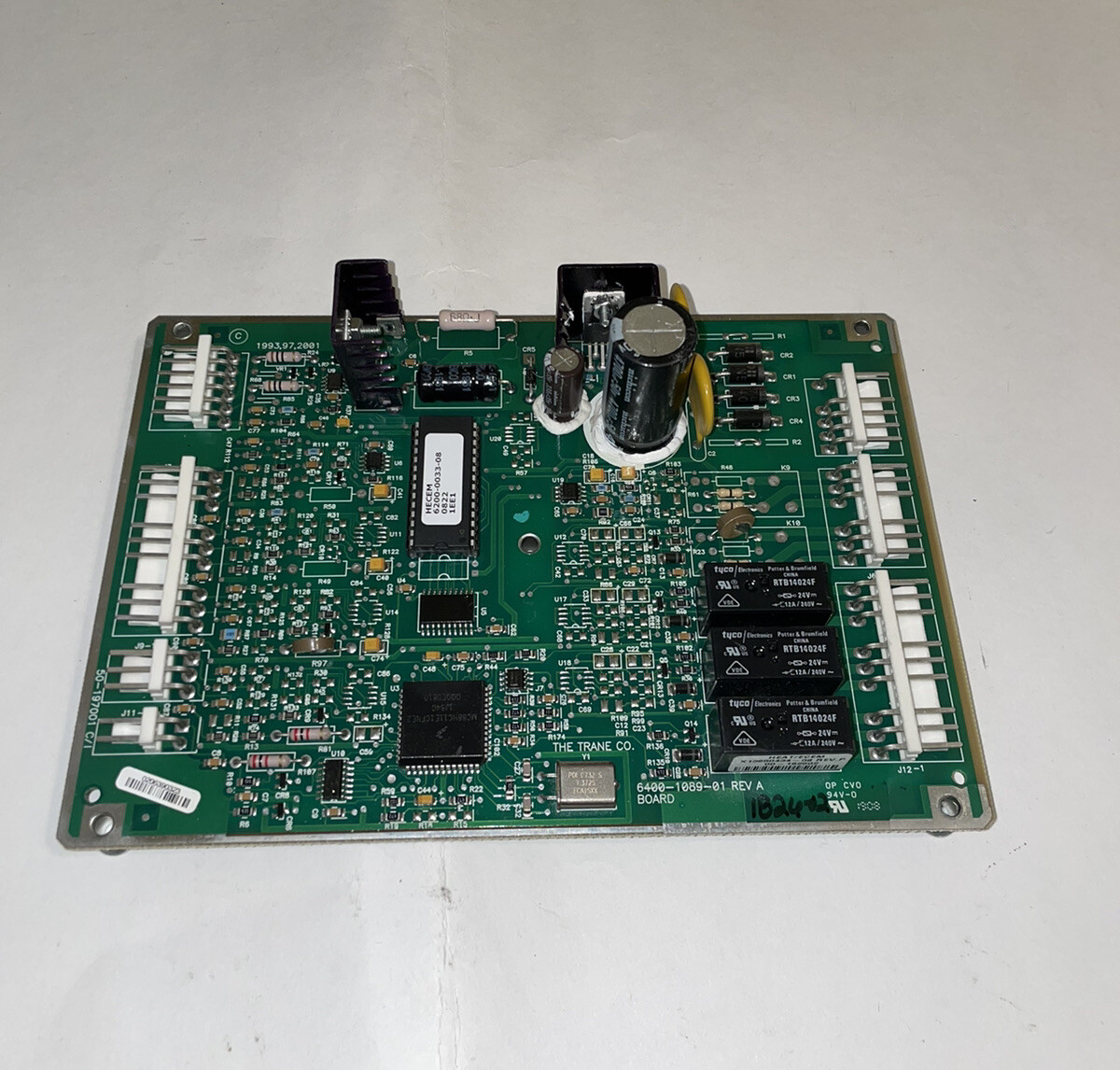 Trane 6400-1089-01 Rev A Circuit Board Chiller Controller | eBay