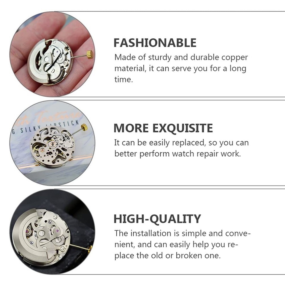 Watch Movement Automatic Mechanical Movement Replacement Part Men ...
