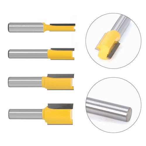 Woodworking Router Bit 8mm Shank Bottom Straight Router Bit Clean ...