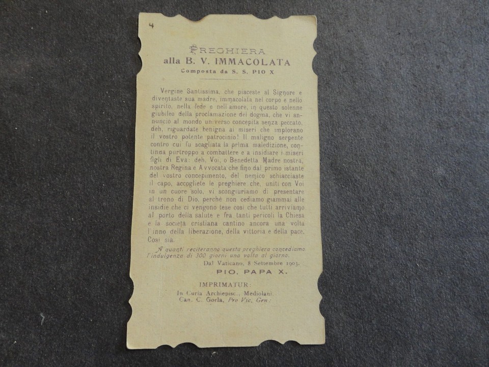 ANTIQUE MALTA-GOZO HOLY PICTURE CARD | eBay UK