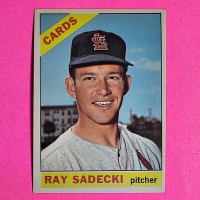 1966 Topps Baseball #26 Ray Sadecki Cardinals NM | eBay