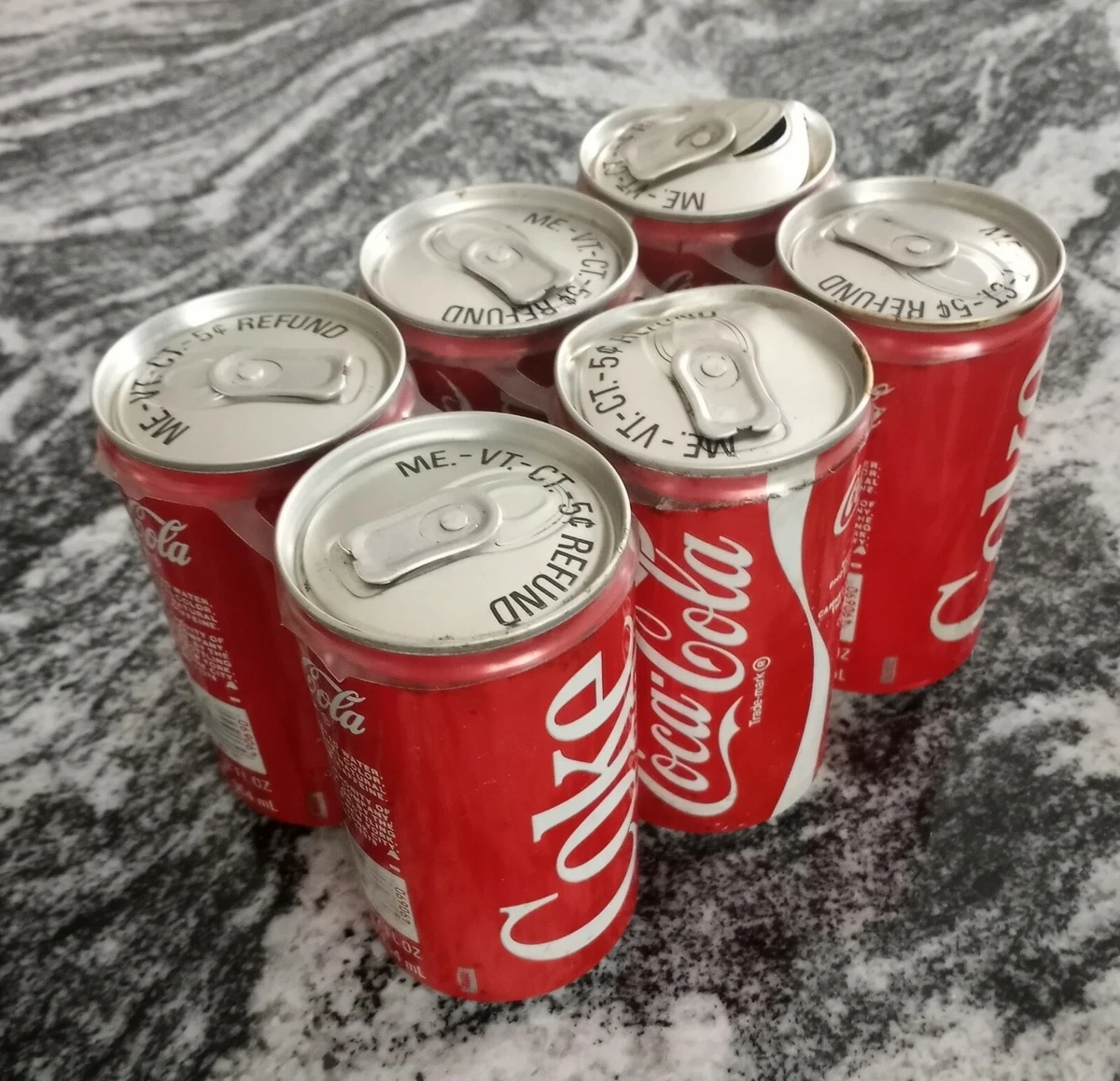 Coca Cola 6 Pack Cans