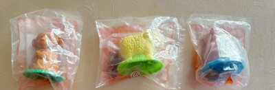 McDonalds Happy Meal Toys 2011 OOZLES Set Of 3 Playdough Toys BNIP | eBay