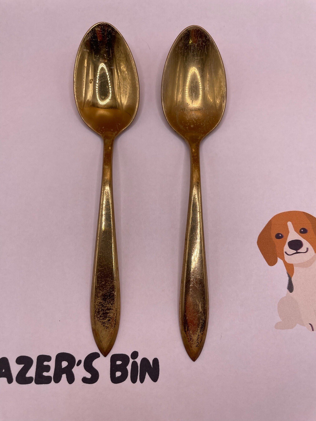 Dirilyte Dirigold Flatware Spoons Set Of Two | eBay