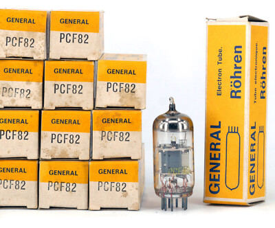 ONE PCF82/9U8A GENERAL NOS Tube Röhre Valvola LampeTSF Valve Valvula ...