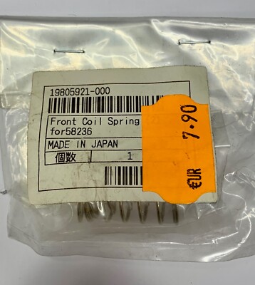 Front coil spring (for 58236) 9805921 Tamiya | eBay