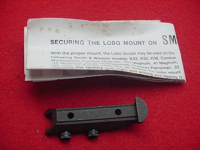 Thompson Center- Lobo Scope Mount for S&W - No.747- K-Frame - Nice ! | eBay