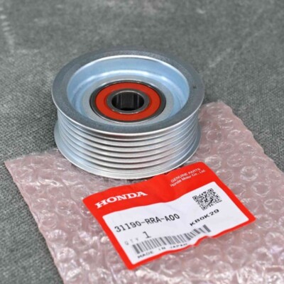 Honda Genuine 31190-RRA-A00 Civic Si Drive Belt Idler Pulley 2002-2011 ...