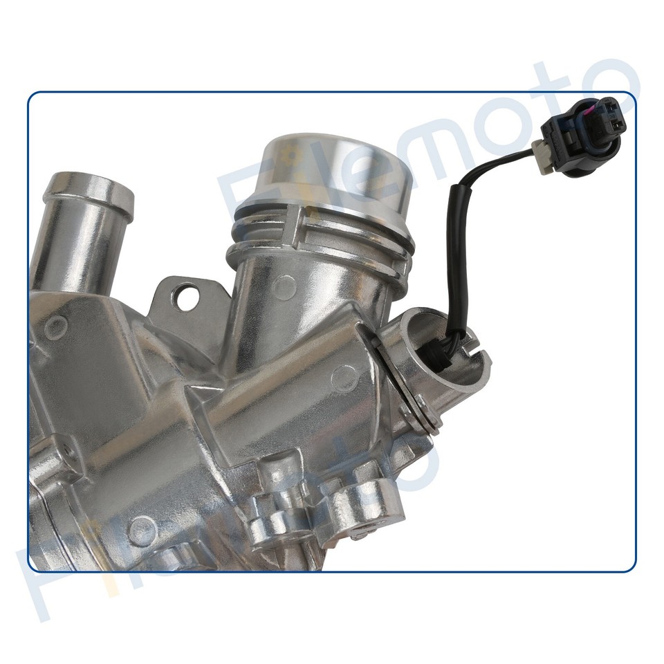 Aluminum Thermostat Housing Assy for Jaguar XF XJ F-Type F-Pace Land ...