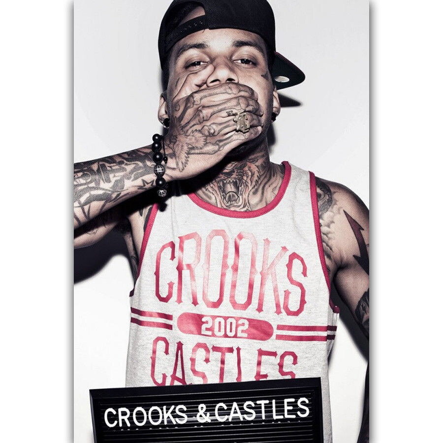 Kid Ink Star Tattoos