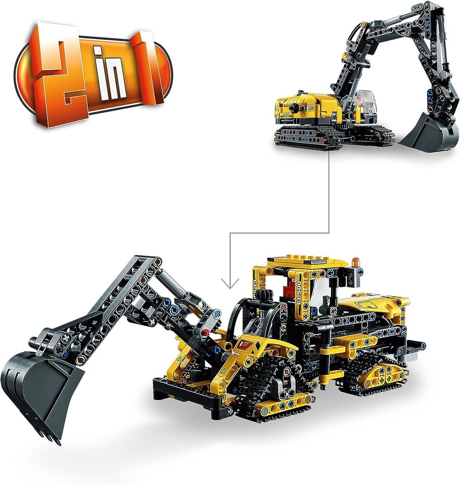 LEGO Technic Heavy Duty Excavator 42121 Toy Blocks Japan New with ...