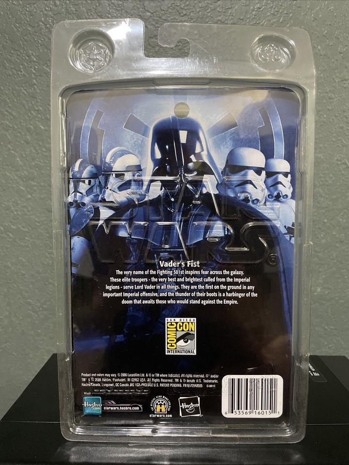Hasbro Star Wars Vaders 501st Stormtrooper San Diego Comic Con ...