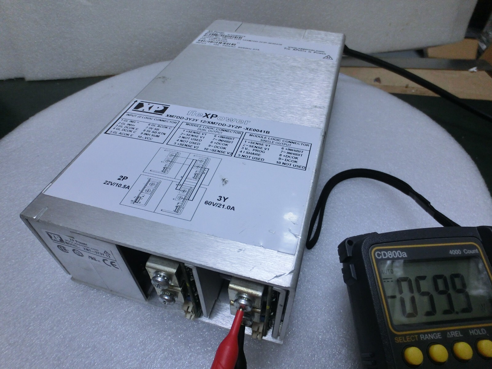 XP FlexPower XM7DD-3Y3Y 12/XM7DD-3Y2P-EX0041B,60Vdc 21A,Used,Ger_,96581 ...