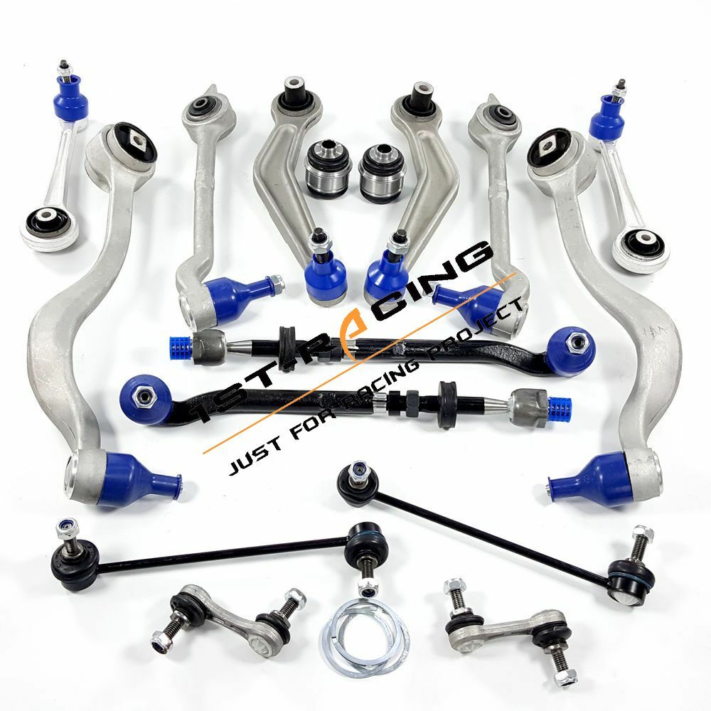 Front+Rear Control Arms Tie Rod End Suspension Kit For BMW E39 525i ...