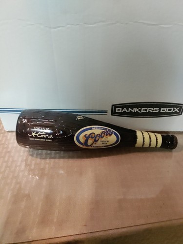 Coors Original Banquet Beer Baseball Bat Bottle With Cap (Empty) | eBay