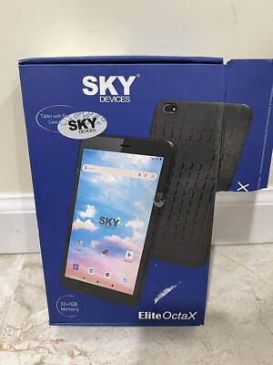 SKY Devices Elite OctaMax 8" HD IPS Tablet 32GB 3GB Android 11 - BLACK ...