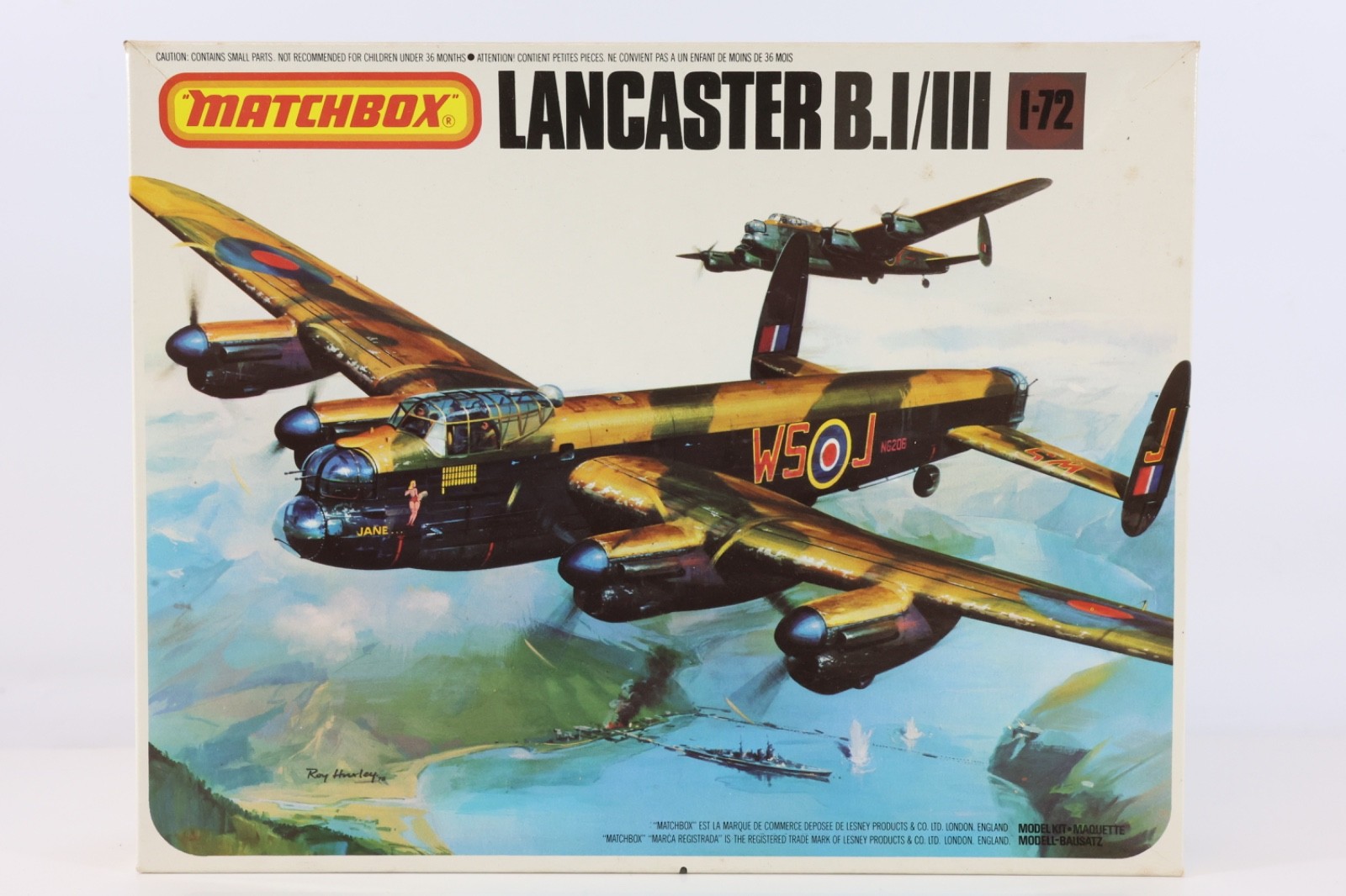 Matchbox PK-602 1:72 Scale Avro Lancaster Plastic Model Kit | eBay UK
