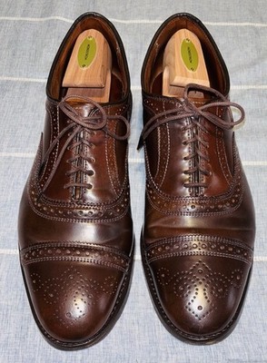 Allen Edmonds Shell Cordovan Strand Brown/Chili 10.5D | eBay