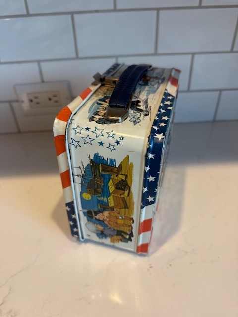 Vintage Back In '76 Metal Lunch Box no thermos | eBay
