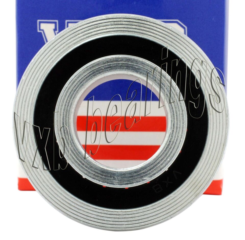 F1234 Unground Flanged Full Complement Ball Bearing 3/8"x 1 1/16"x 7/16 ...