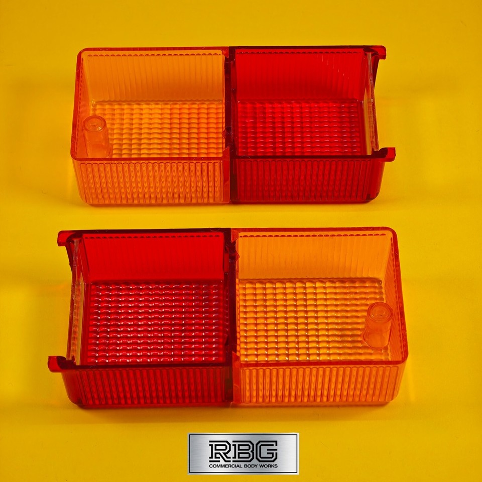 Trailer Replacement Lens Rear Perei Oblong Tail Lamp Light Spare Lens ...
