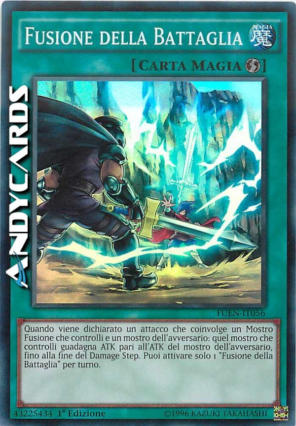 FUSIONE DELLA BATTAGLIA • (Battle Fusion) • Super R • FUEN IT056 • 1Ed ...