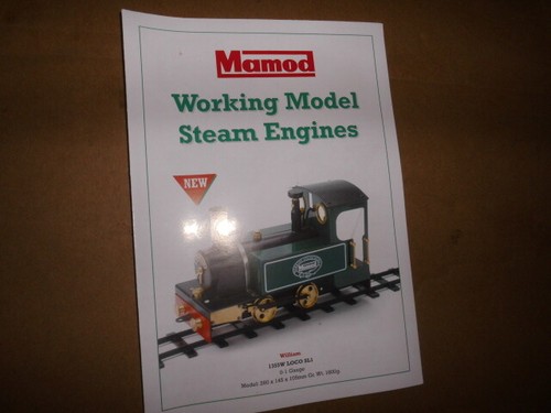 Mamod steam engine brochure /poster 2005 | eBay UK
