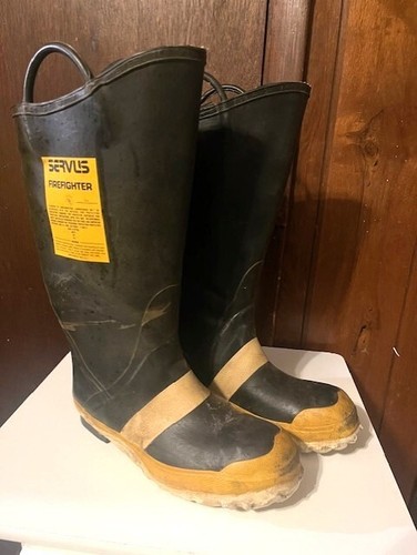 Servis Fire Breaker Size 10M 11W Firefighting Boots | eBay