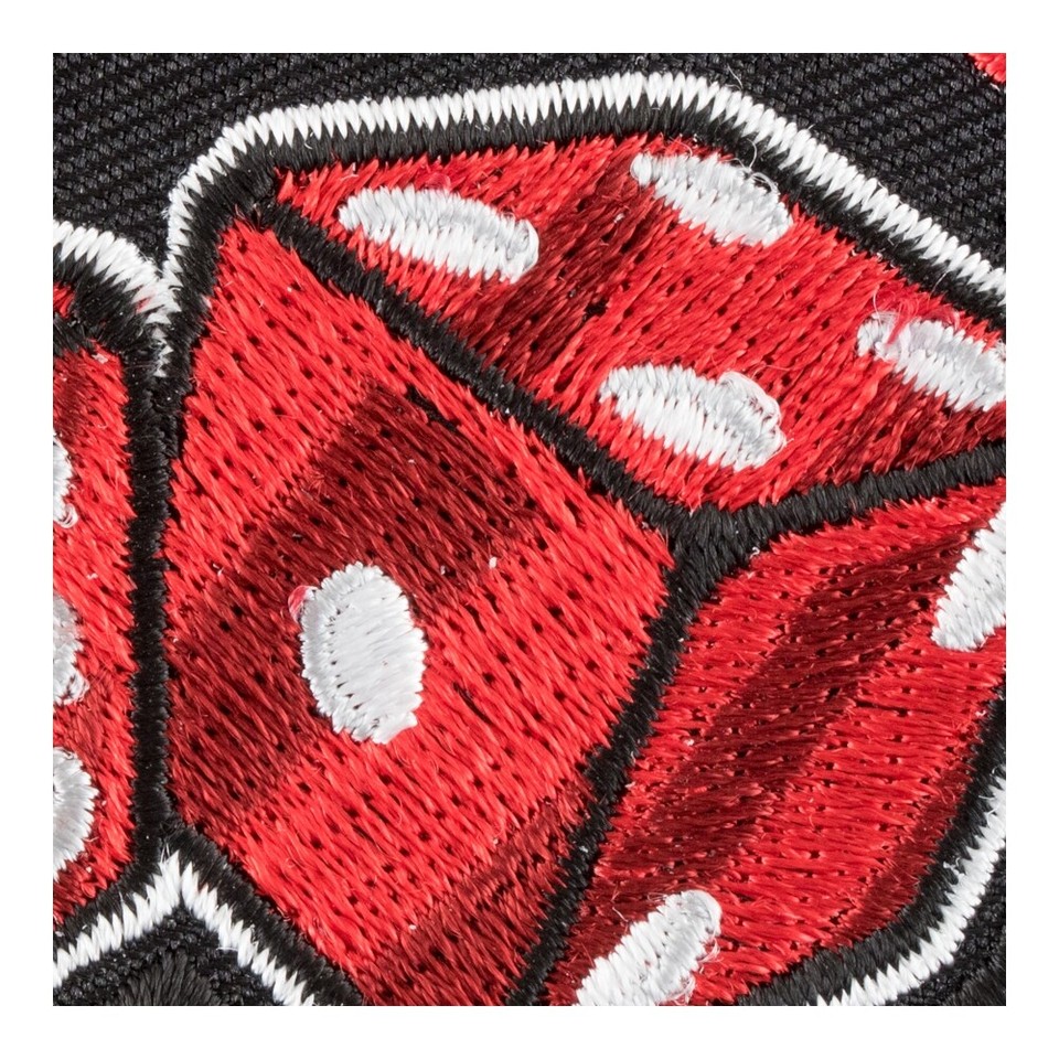 The Hard Way Craps Red Dice Patch, Gambling Patches | eBay