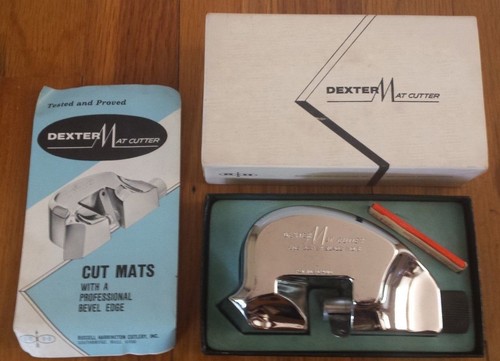 Vintage Russell Harrington Cutlery DEXTER MAT CUTTER with Blades ...