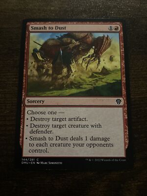 Smash to Dust (144) Dominaria United MTG Magic The Gathering L2917* | eBay