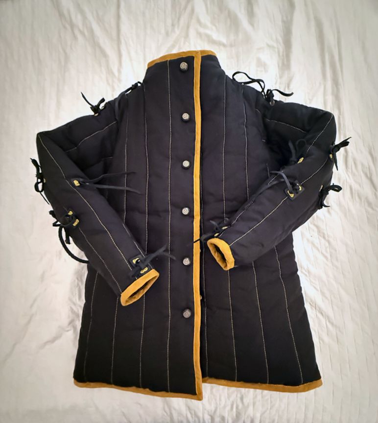 Gambeson Padded Jacket Renaissance Combat Coat Medieval Fencing SCA ...