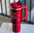 Stanley x Starbucks Holiday Red 40oz Tumbler Cup - 2023 Limited Edition ...