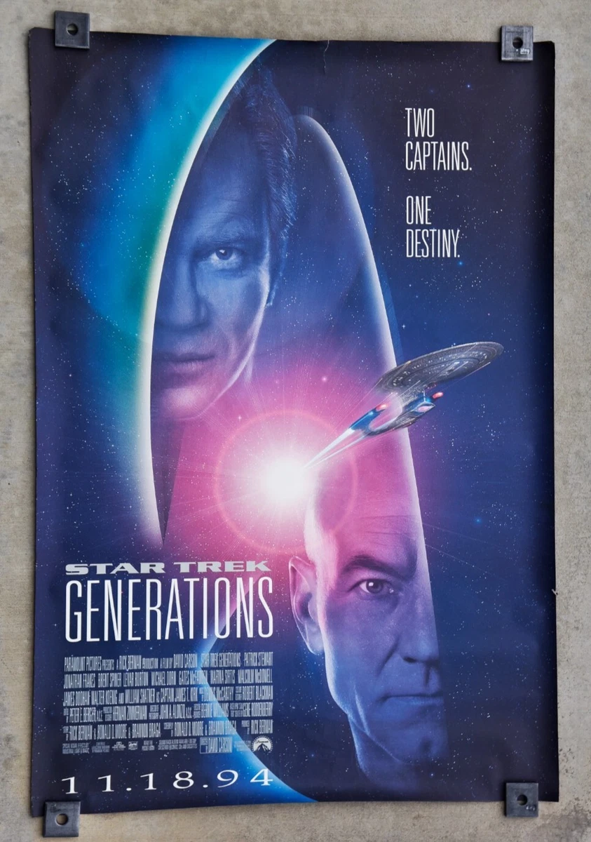 Star Trek Generations Movie Poster