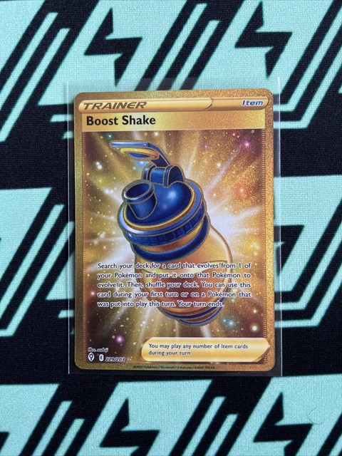 Pokémon TCG Boost Shake Evolving Skies 229/203 Holo Secret Rare for ...
