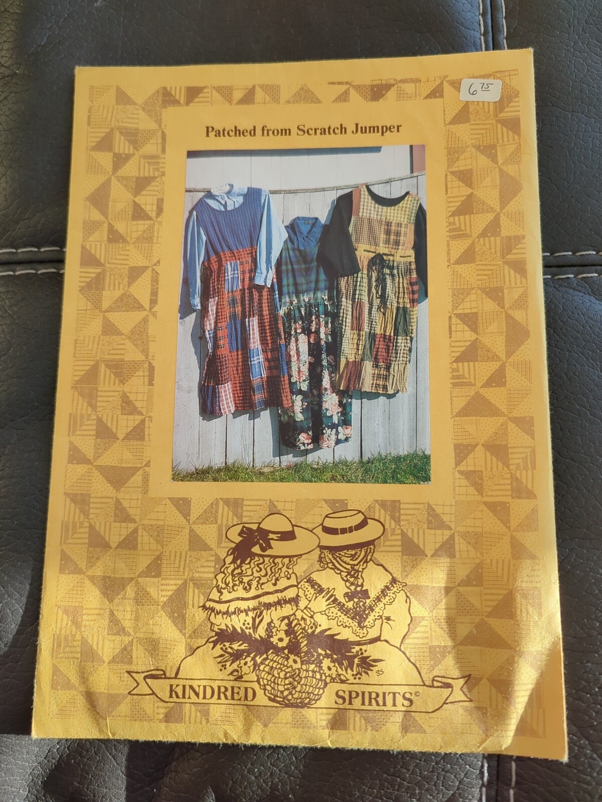 Patched From Scratch Jumper Kindred Spirits Pattern Alice Strebel/Sally ...