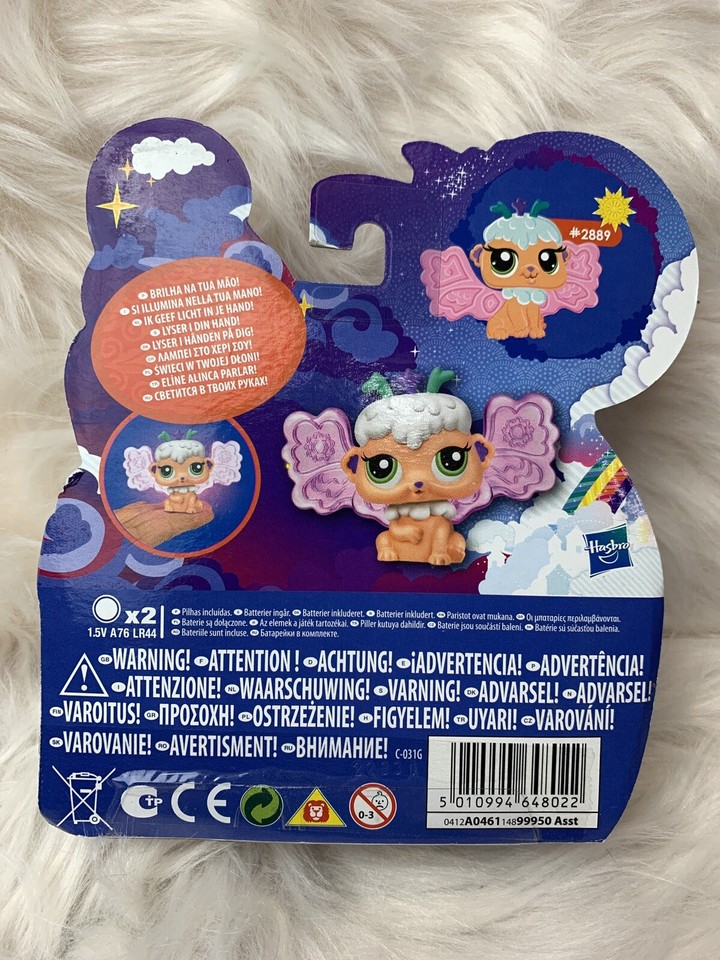 Littlest Pet Shop LPS 2889 Pink Teal Magenta Light Up Cloud NIB New in ...