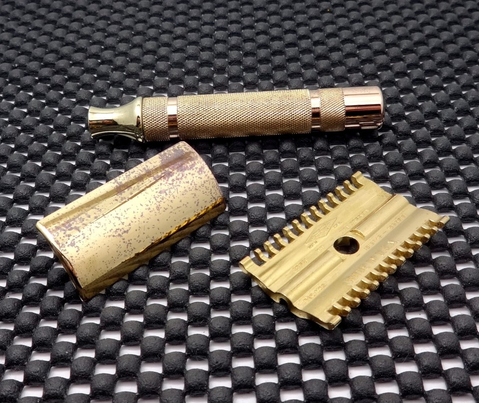 Vintage 1930's Gillette NEW Short Comb DE Safety Razor Clean! | eBay