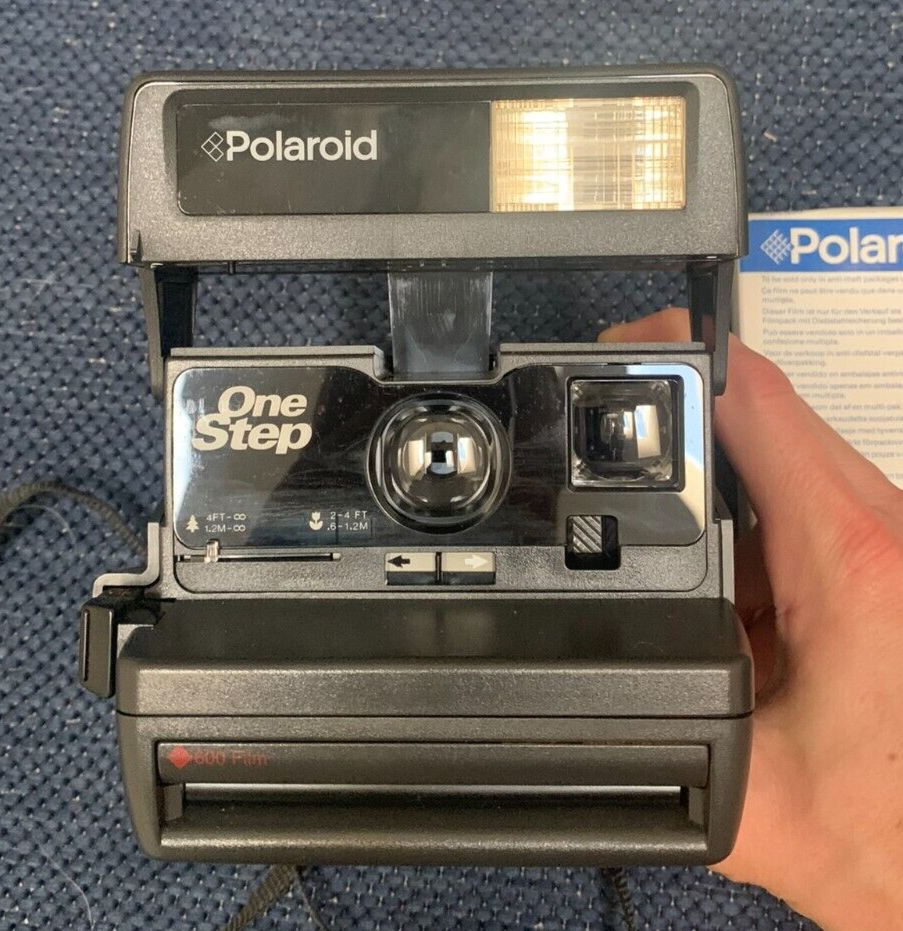 Vintage Original Polaroid OneStep 600 Instant Camera with New Pack of ...