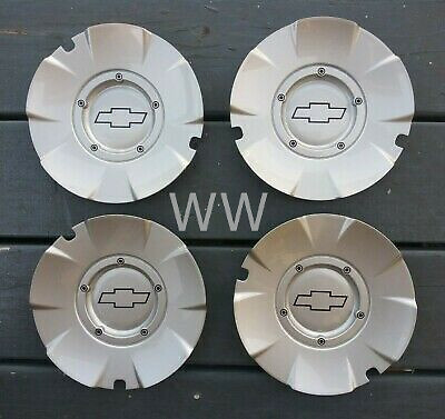 2014-2018 Chevy Silverado 1500 Wheel Center Caps Hubcaps 5243A ...