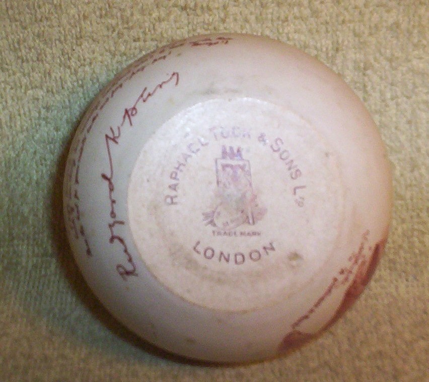 OLD USHER'S "SPECIAL RESERVE" WHISKY EDINBURGH "MATCH HOLDER" RAPHACL ...