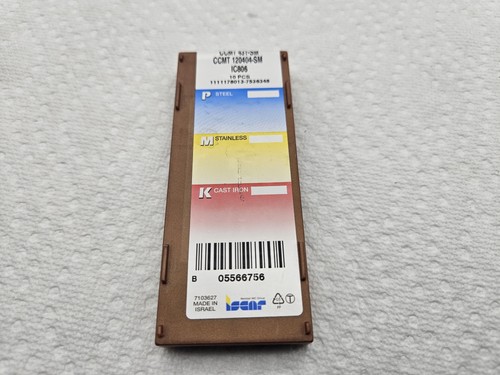 Iscar CCMT 431-SM IC806 ( CCMT 120404-SM ) Carbide Inserts Indexable - 10 pcs | eBay