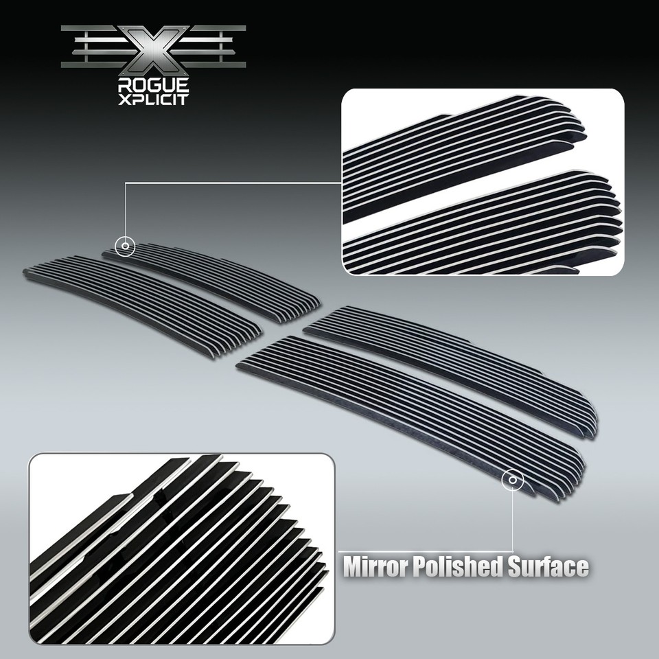 For 2002-2005 Dodge Ram 1500/2500/3500 Chrome Front Billet Grille Grill ...
