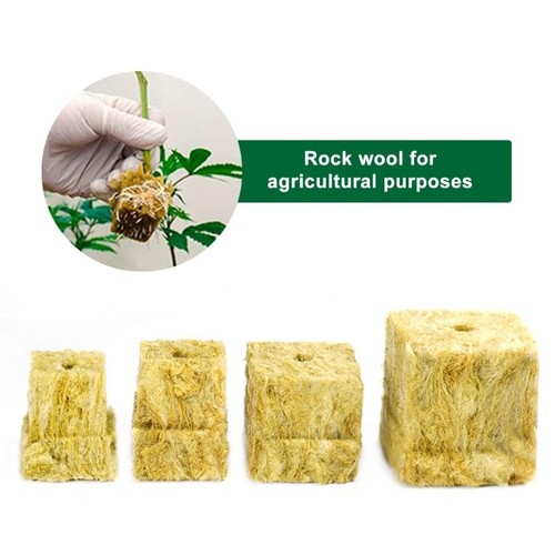 Rock Wool Cubes Stonewool Starter Grow Cube for Cutting Cloning Plant ...