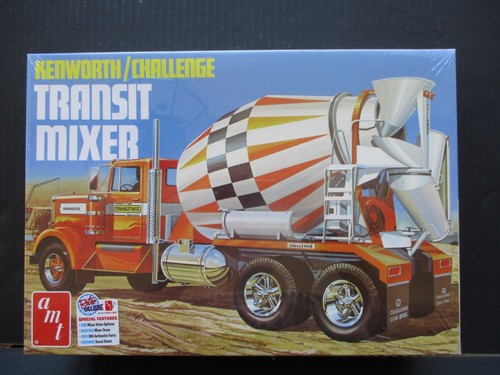 AMT Kenworth Challenge Transit Mixer Truck Kit 1/25 Scale MIB 1215 ...