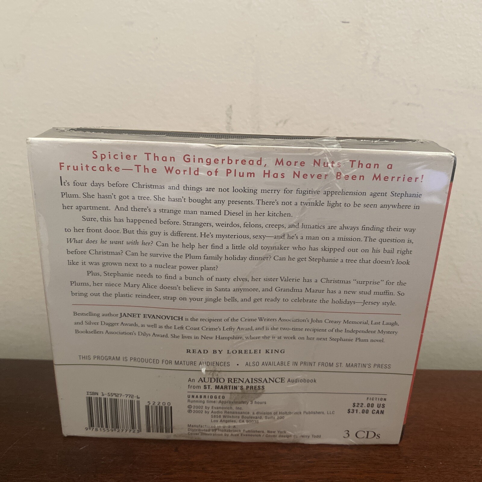 Visions of Sugar Plums by Janet Evanovich: New Audiobook 9781559277723 ...